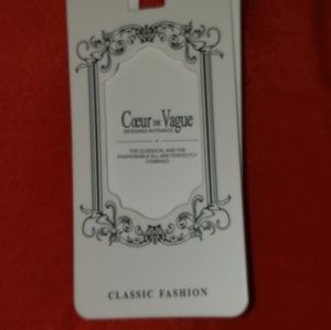 Couer De Vague | Jackets & Coats | New Coeur De Vague Open Front Red ...